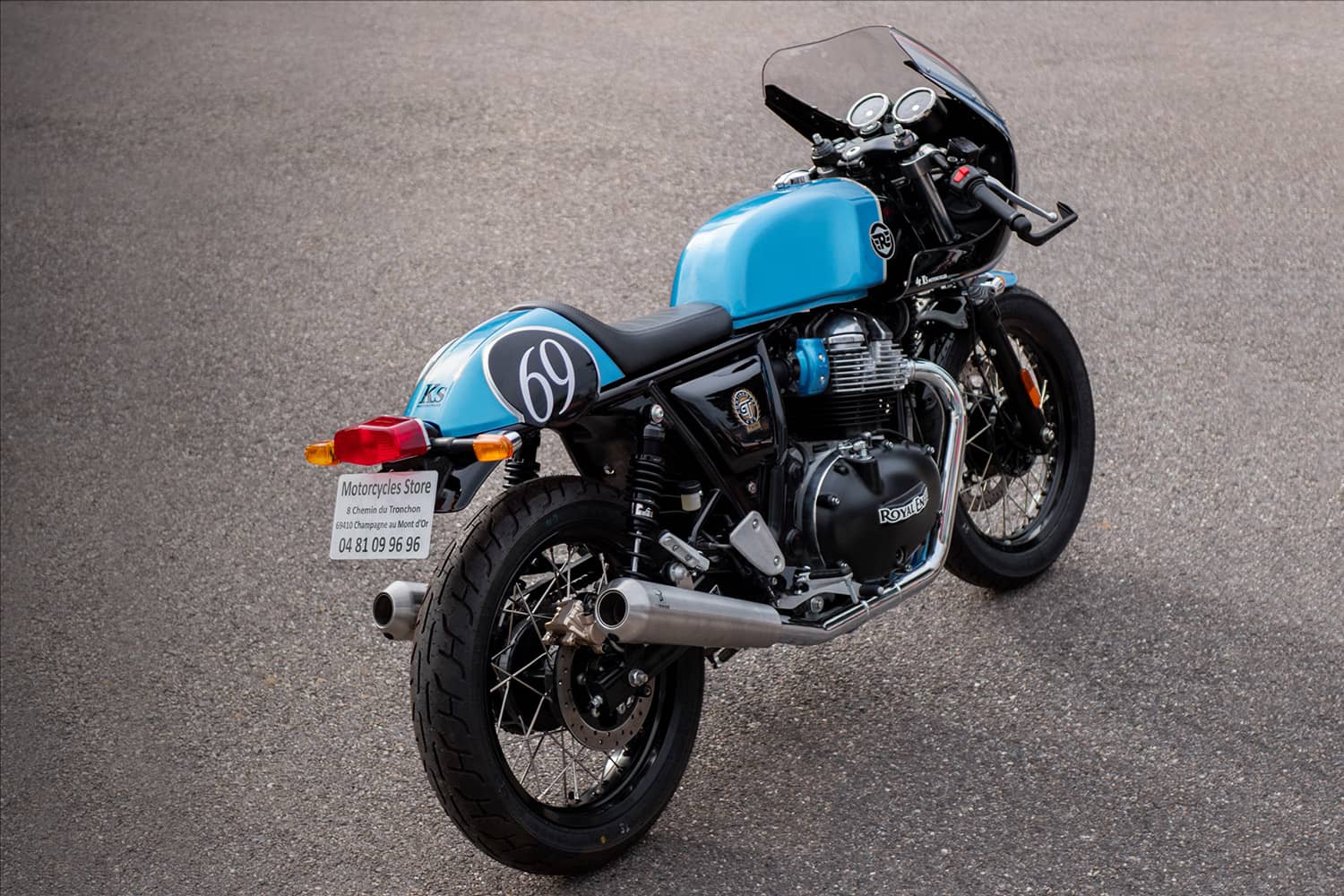 Notre prépa Royal Enfield Continental GT Cup